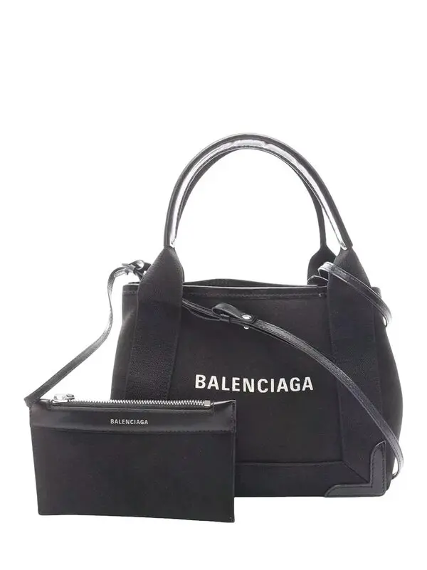 Balenciaga Nylon Cabas Tote Xs - Black