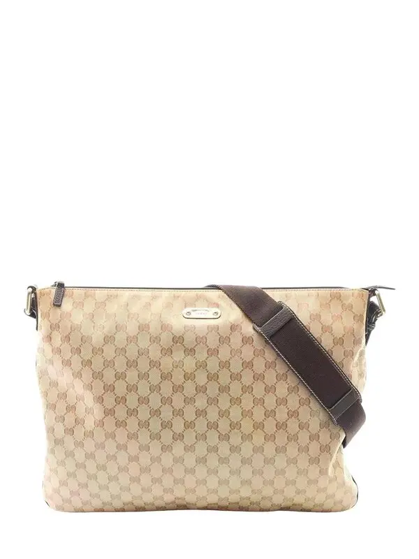 Gucci 2000-2015 Gg Crystal Crossbody Bag - Neutrals