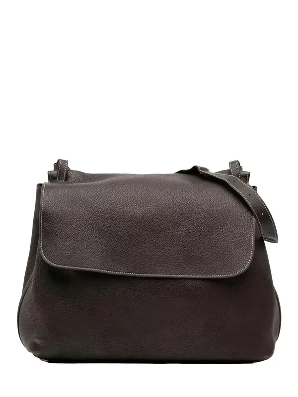 THE ROW 2000-2026 Leather Shoulder Bag - Brown