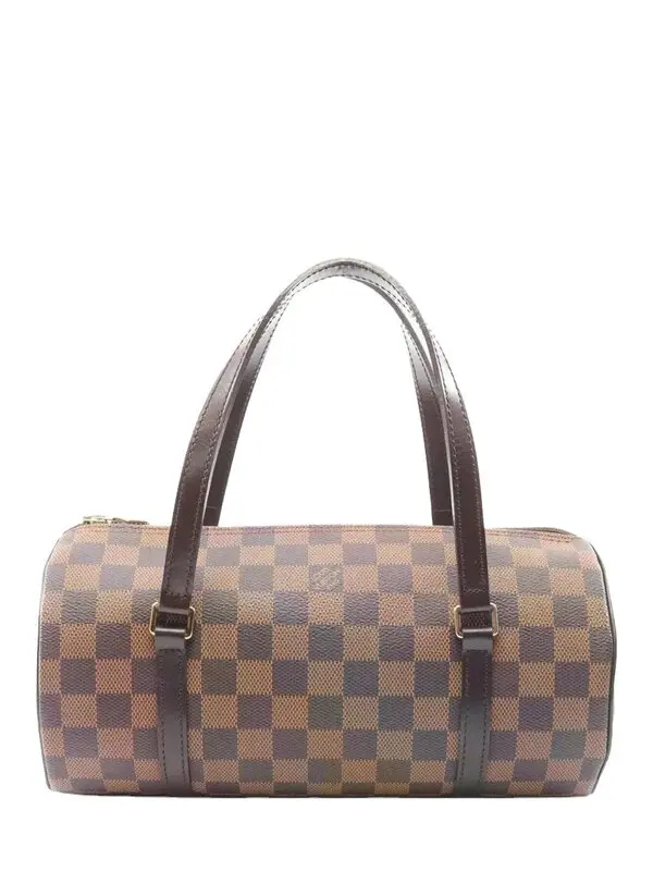 LOUIS VUITTON 2008 Damier Ebene Papillon 26 Handbag - Brown