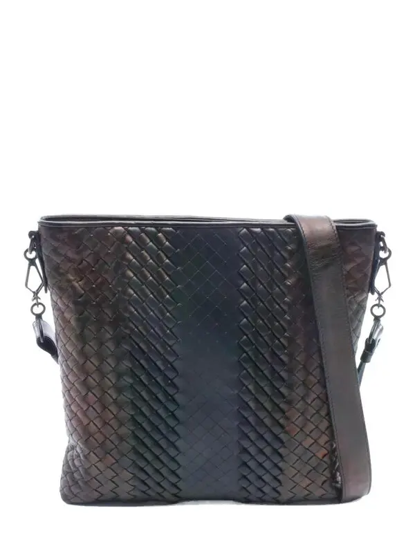 Bottega Veneta 2012-2026 Intrecciato Shoulder Bag - Brown
