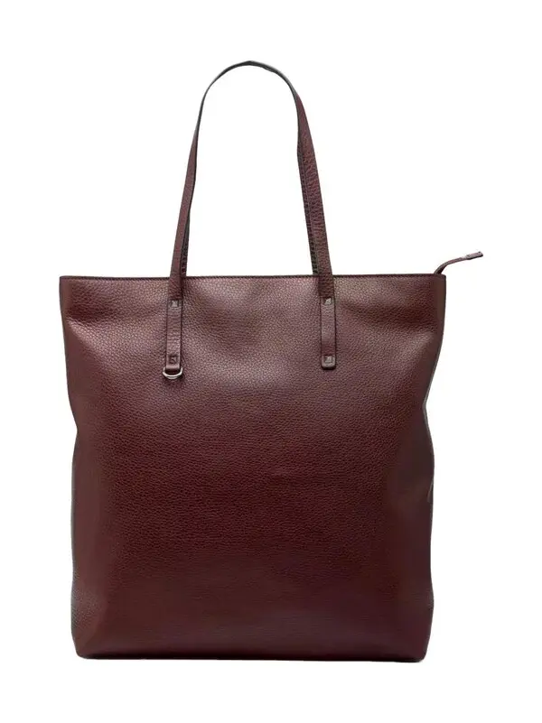 Valentino Garavani Leather Tote Bag - Red