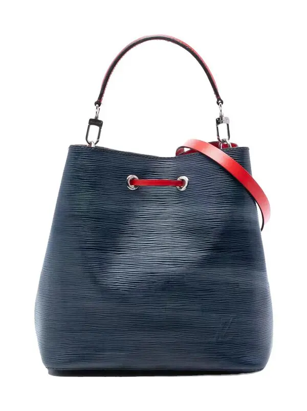 LOUIS VUITTON Epi Neonoe Mm Bucket Bag - Blue