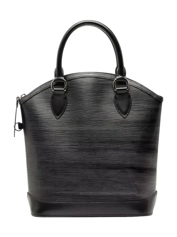 LOUIS VUITTON 2008 Epi Lockit Vertical Handbag - Black