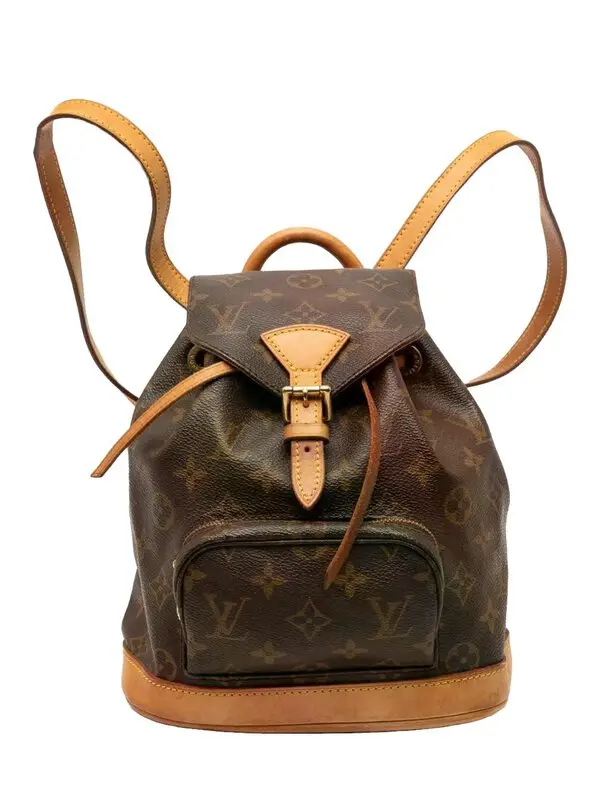 LOUIS VUITTON 2000 Monogram Mini Montsouris Backpack - Brown