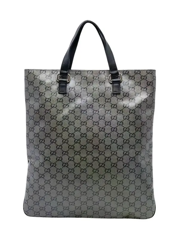 Gucci Gg Crystal Tote Bag - Grey