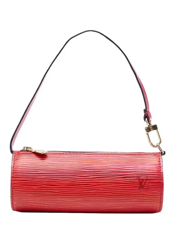 LOUIS VUITTON 1990-2010 Epi Pochette Papillon Handbag - Red