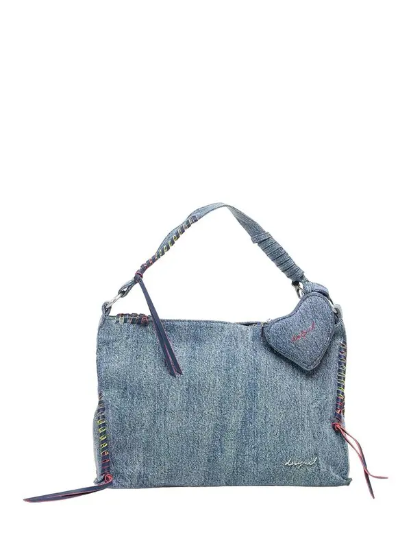 Desigual Denim Tote Bag - Blue