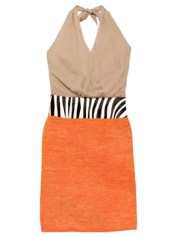 Dolce & Gabbana Colour-block Dress - Neutrals