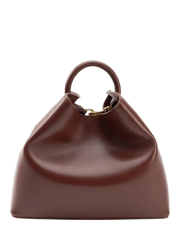 ELLEME Raisin Leather Bag - Russet