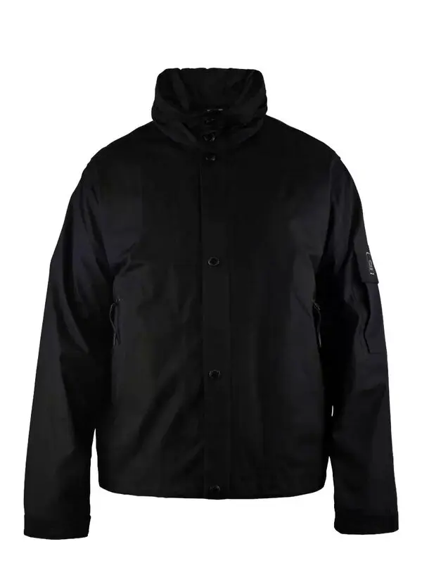 C.P. COMPANY Zip-up High Neck Jacket - Black