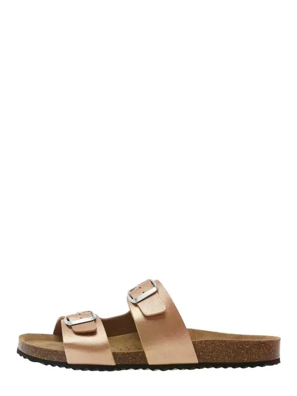 Geox Metallic Buckle-strap Sandals - Pink