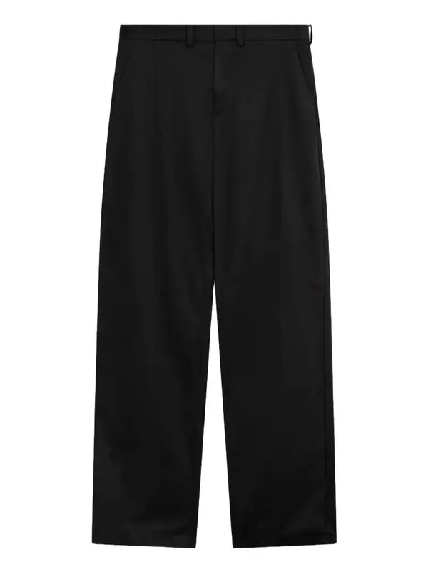 RIER Straight-leg Trousers - Black