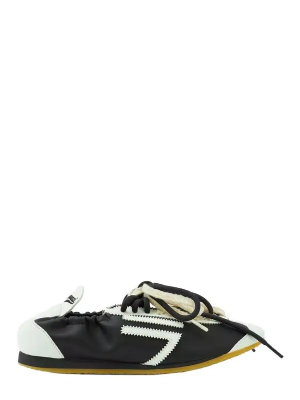 PURAAI Lion Elasticated Sneakers - Black