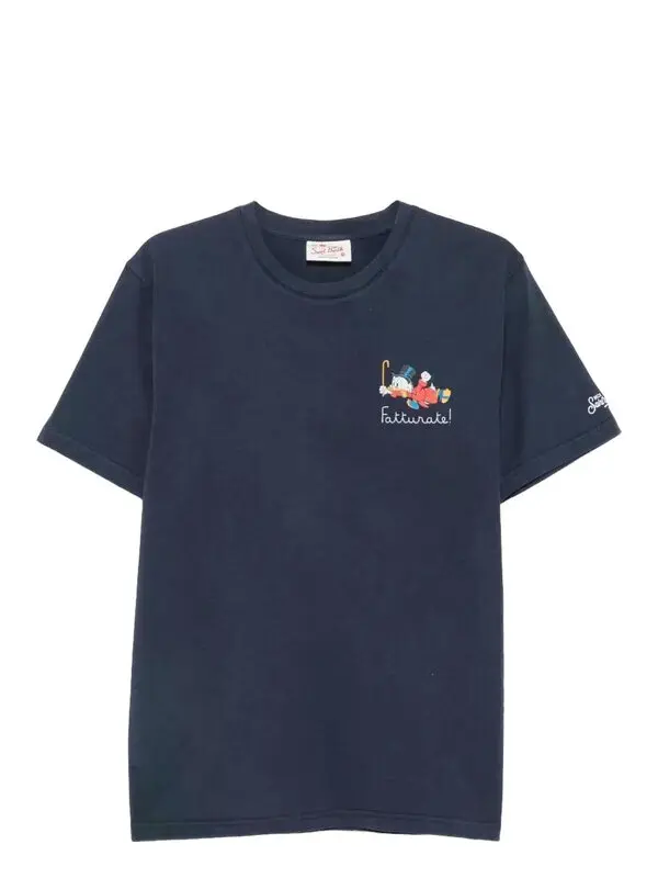 MC2 SAINT BARTH X Disney Portofino Grapgic-print T-shirt - Blue