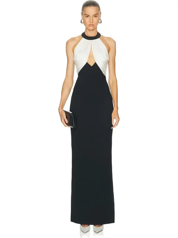 THE NEW ARRIVALS ILKYAZ OZEL Asena Dress - Dark Matter