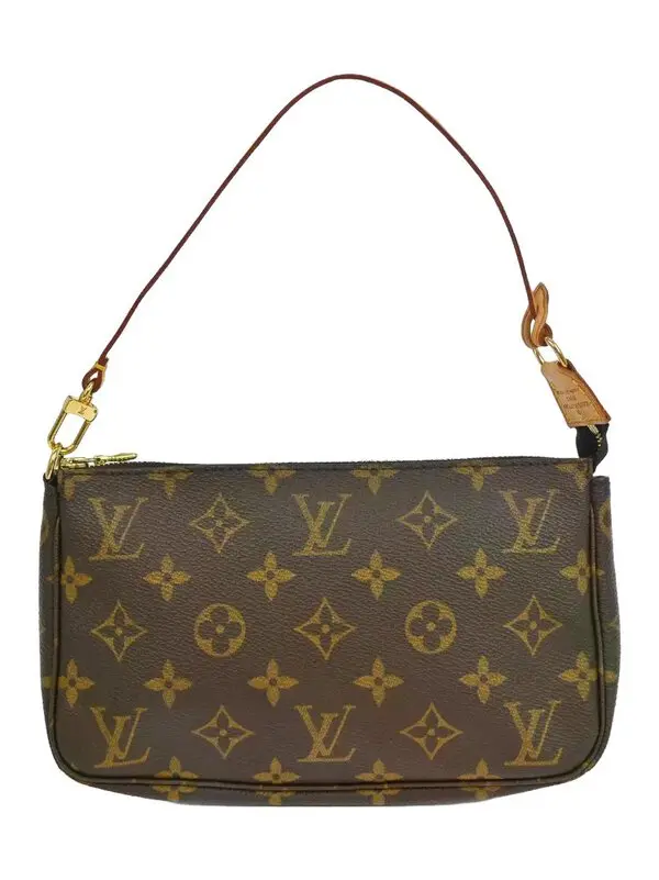 LOUIS VUITTON 2000 Monogram Pochette Accessoires - Brown