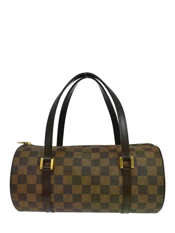 LOUIS VUITTON 2004 Papillon 26 Damier Tote Bag - Brown