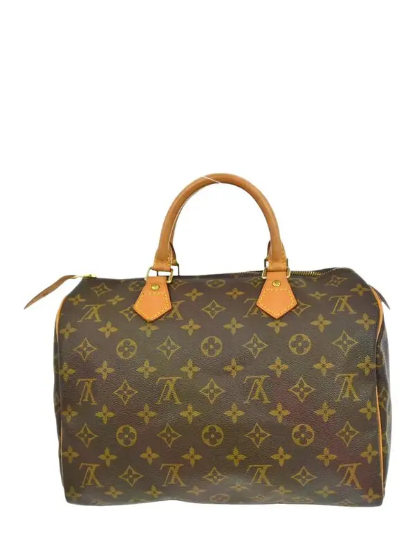LOUIS VUITTON 2000 Monogram Speedy Luggage - Brown