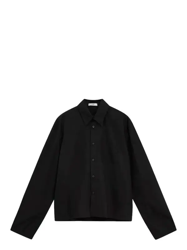 RIER Mini Long-sleeved Shirt - Black