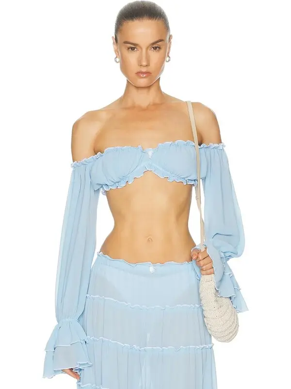 BANANHOT Elma Top - Pacific Blue