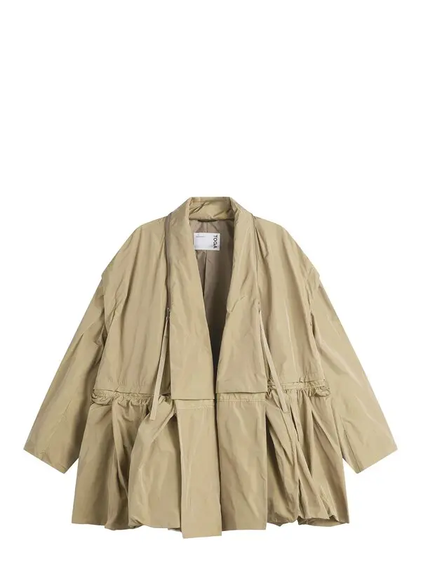 Toga Memory Taffeta Jacket - Beige