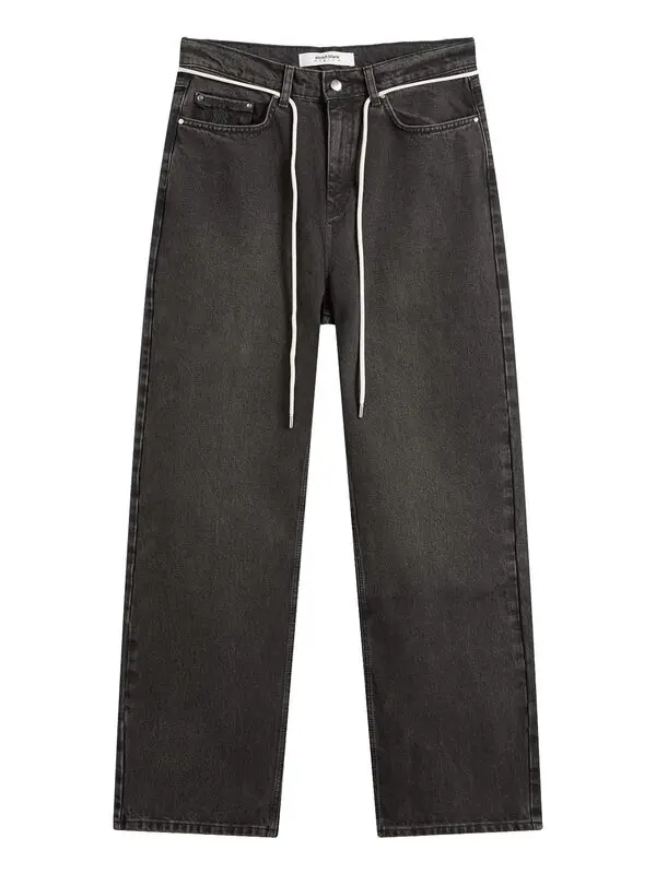 ABOUT:BLANK Relaxed Fit Denim Jeans - Antique Black