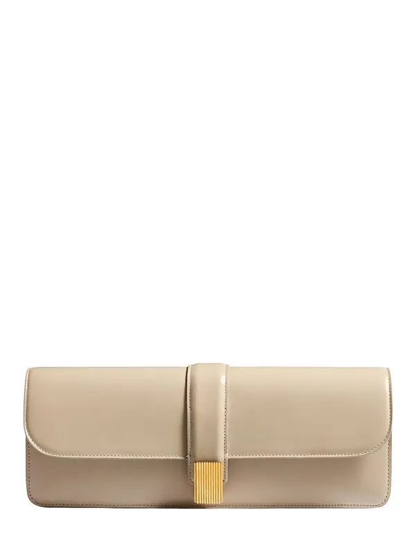 Khaite Blake Clutch - Burro