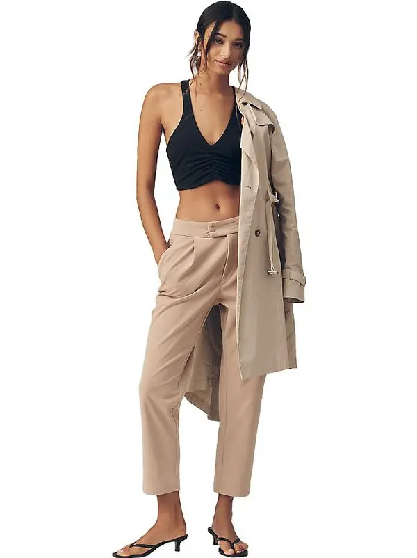 Varley Cohen Tapered Pants - Cream