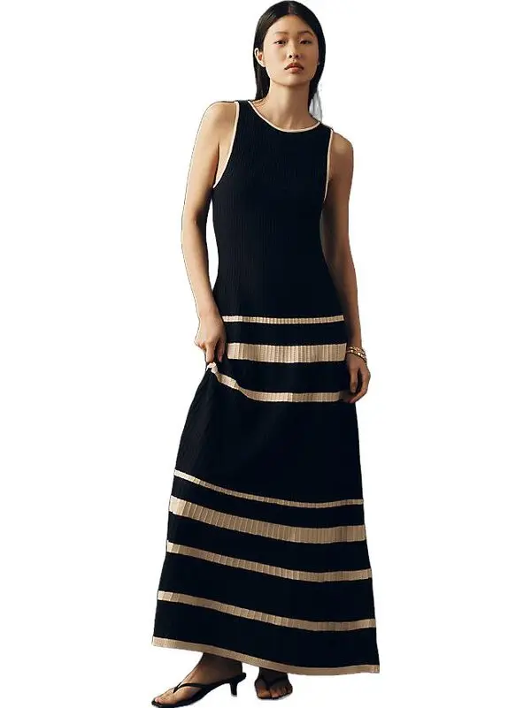 SANCIA Tavira Knit Midi Dress - Caribbean