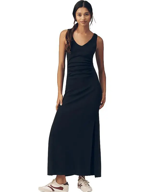 DAILY PRACTICE BY ANTHROPOLOGIE Sporty Maxi Dress - Anthracite