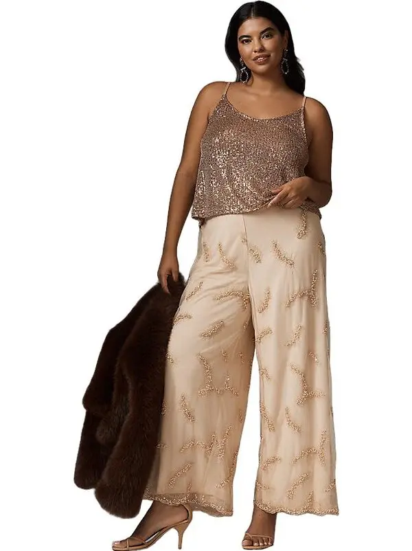 BL-NK Balbina Wide Leg Pants - Pink