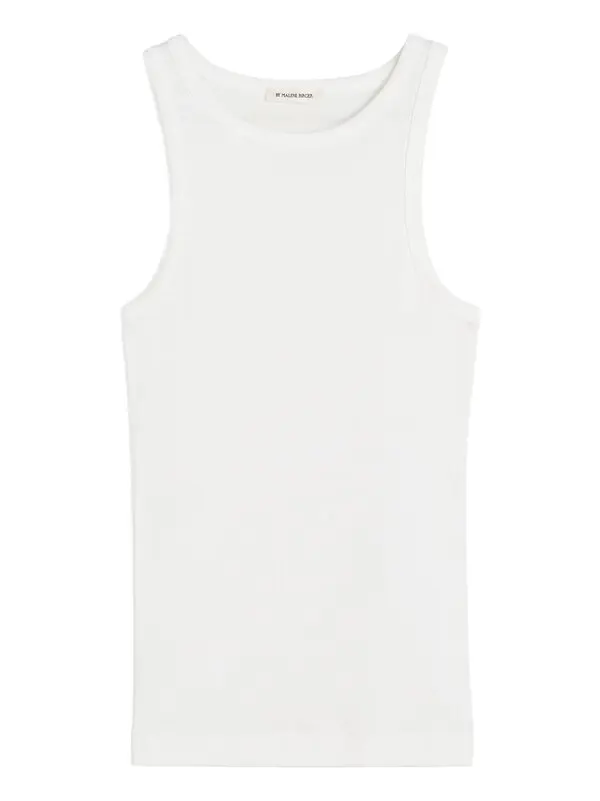BY MALENE BIRGER Mani Organic Cotton Tank Top - Pure White