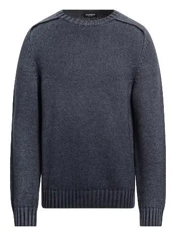 DONDUP Wool Crewneck Sweater - Navy