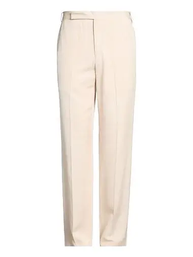 LARDINI Tailored Straight Leg Pants - Beige