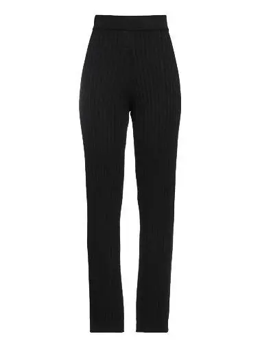 REBEL QUEEN BY LIU •JO Knit Pants - Black