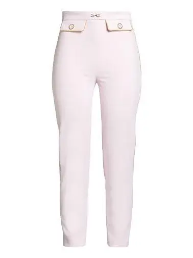 Elisabetta Franchi Crepe Tapered Pants - Pink