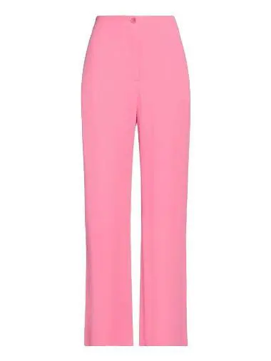 SEVENTY VENEZIA Straight-leg Viscose Pants - Magenta