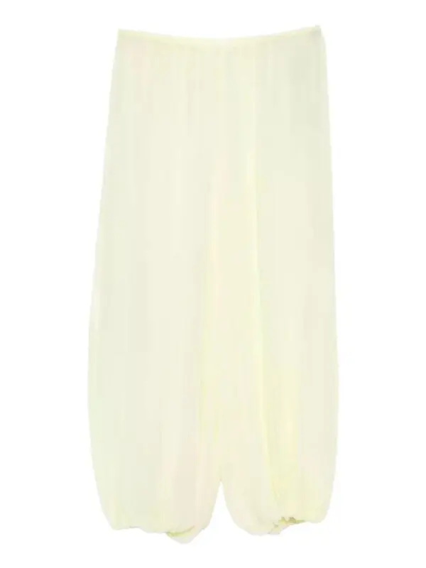 THE FRANKIE SHOP Mio Sheer Balloon Pants - Yellow