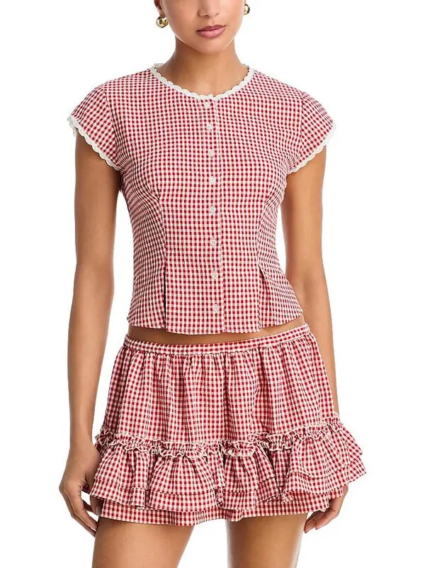 WAYF Aria Top - Red
