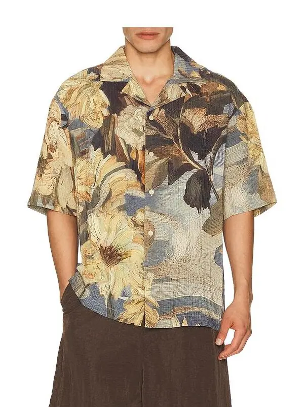 Cult Gaia Ros Shirt In . Also - Neutral