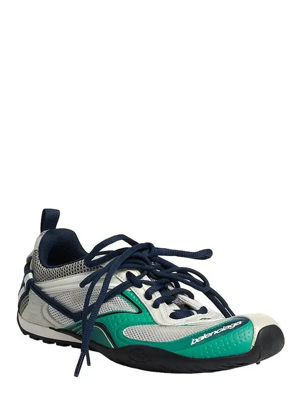 Balenciaga Radar Gradient Lines Sneakers - Noir Multi