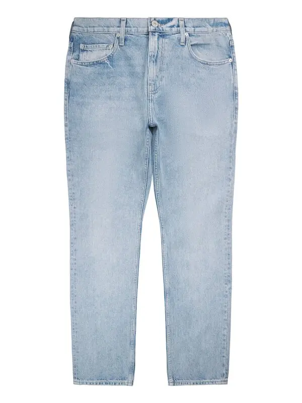 Paige Doheny Relaxed Straight Jeans - Blue