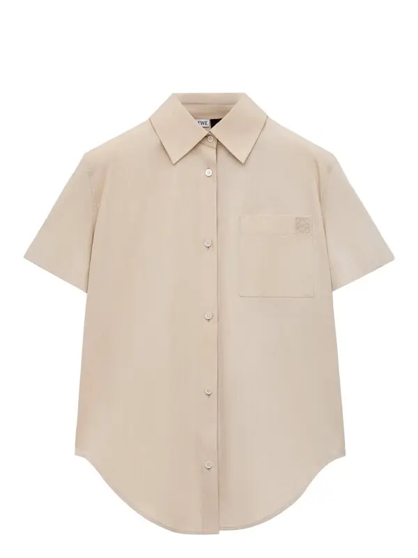 Loewe X Paula's Ibiza Anagram Shirt - Beige