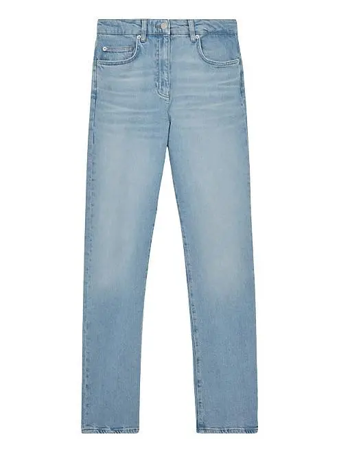 REISS Aubrey Slim-fit Denim Jeans - Light Blue