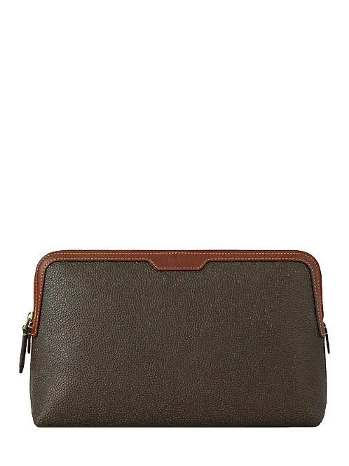 Mulberry Medium Leather Pouch - Mole-cognac