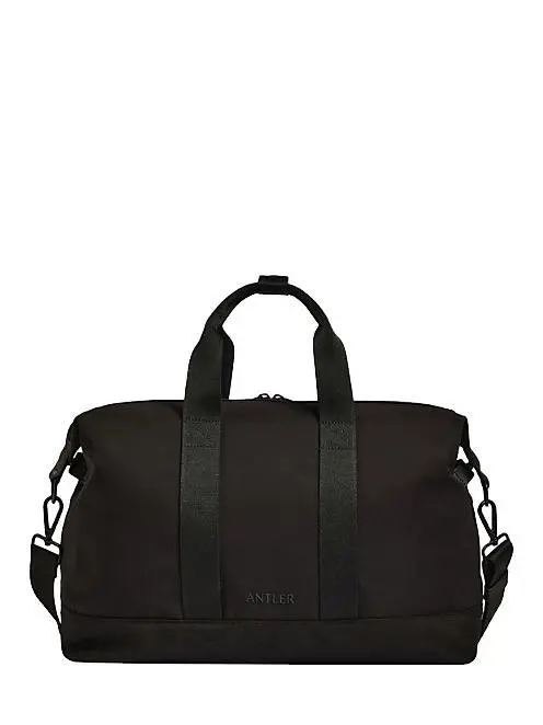 ANTLER Icon Woven Overnight Holdall Bag - Black
