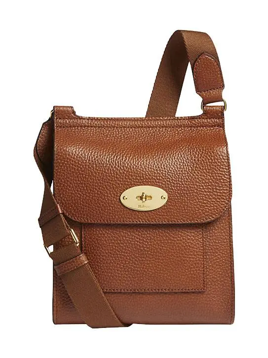 Mulberry Antony Small Leather Cross-body Bag - Oak