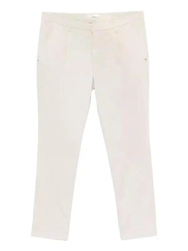 ENTRE AMIS Arno Pleated Trousers - Neutrals