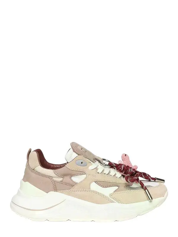 D.a.t.e. Fuga Panelled Sneakers - Neutrals